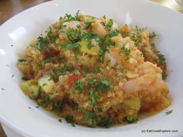 Prawn Quinoa Risotto or Quinotto - Cooking Peruvian with Encona Sauces ...